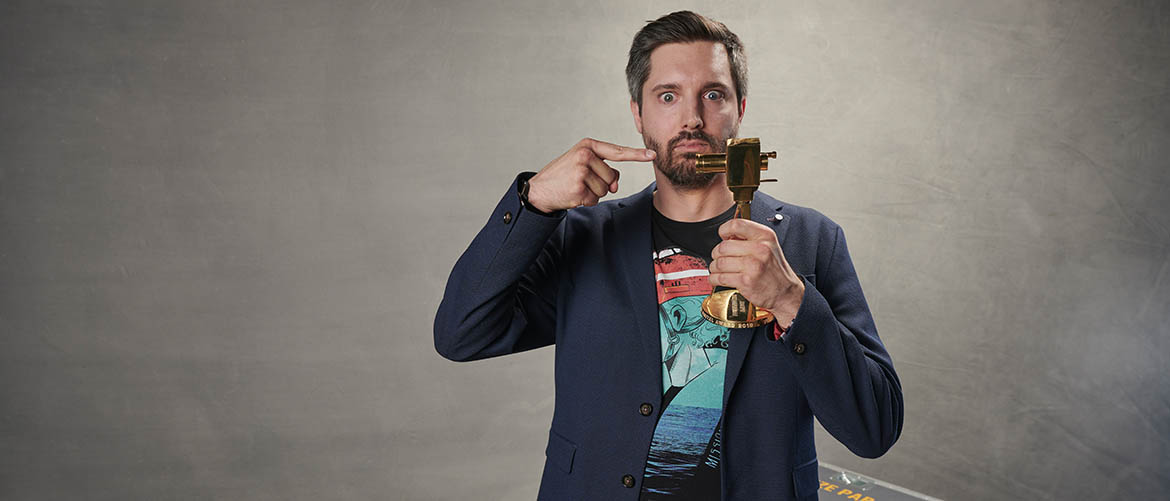 Goldene Kamera für Joseph Bolz alias "DeChangeman"